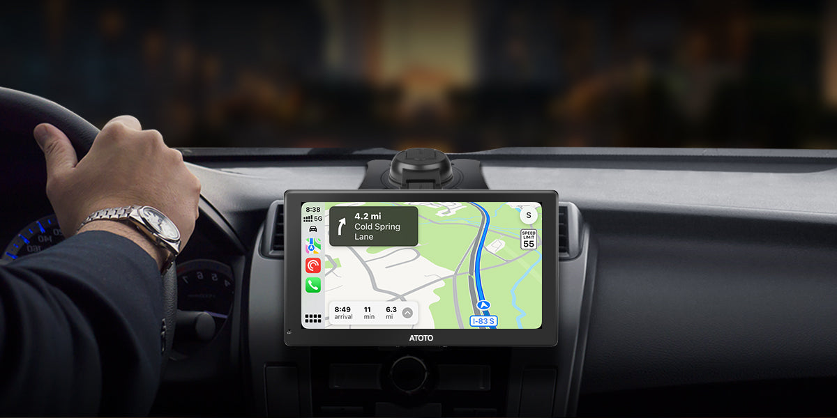 GPS Para Coche: mapas en tiempo real e indicaciones precisas – ATOTO