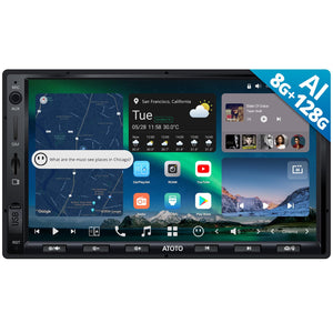 7" Android Double DIN Car Stereo with Wireless CarPlay | S8G2A74MS – ATOTO