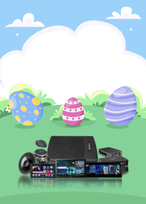 ATOTO Car Stereo, Car Audio, GPS Navigation, Wireless Carplay Adapter